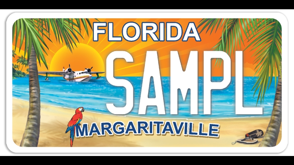 Jimmy Buffett license plates coming soon to Florida | wtsp.com