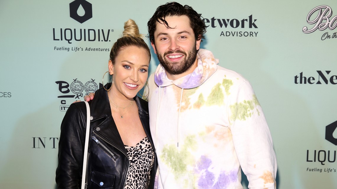 Bucs QB Baker Mayfield starts foundation with wife | wtsp.com