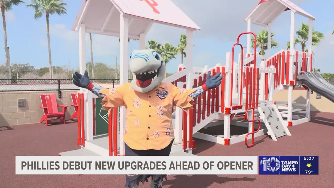 Philadelphia Phillies debut new upgrades ahead of opener at its Spring ...