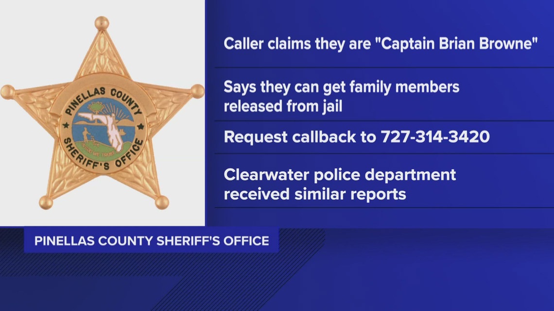 'Captain Brian Browne' phone scam targets families of incarcerated ...