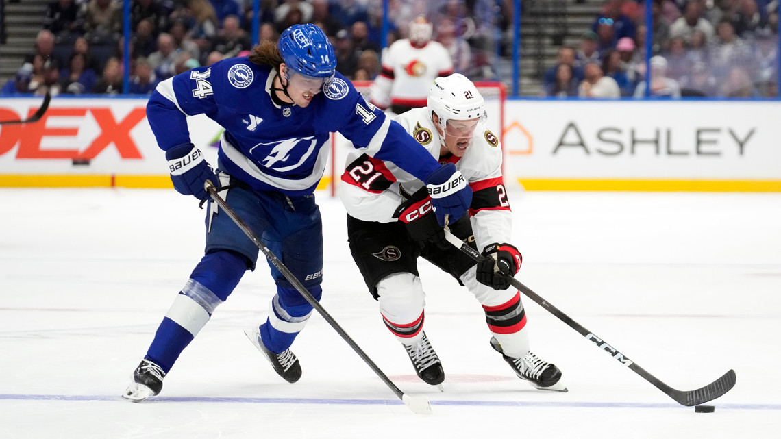 Shane Pinto scores tiebreaking goal late in 3rd and Senators beat ...