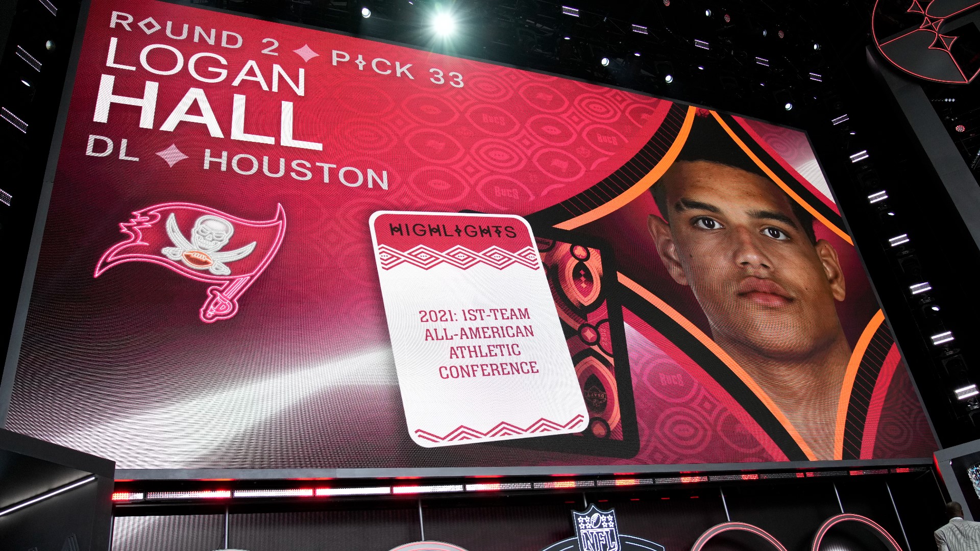 NFL Draft 2022: Bucs select Logan Hall with No. 33 pick | wtsp.com