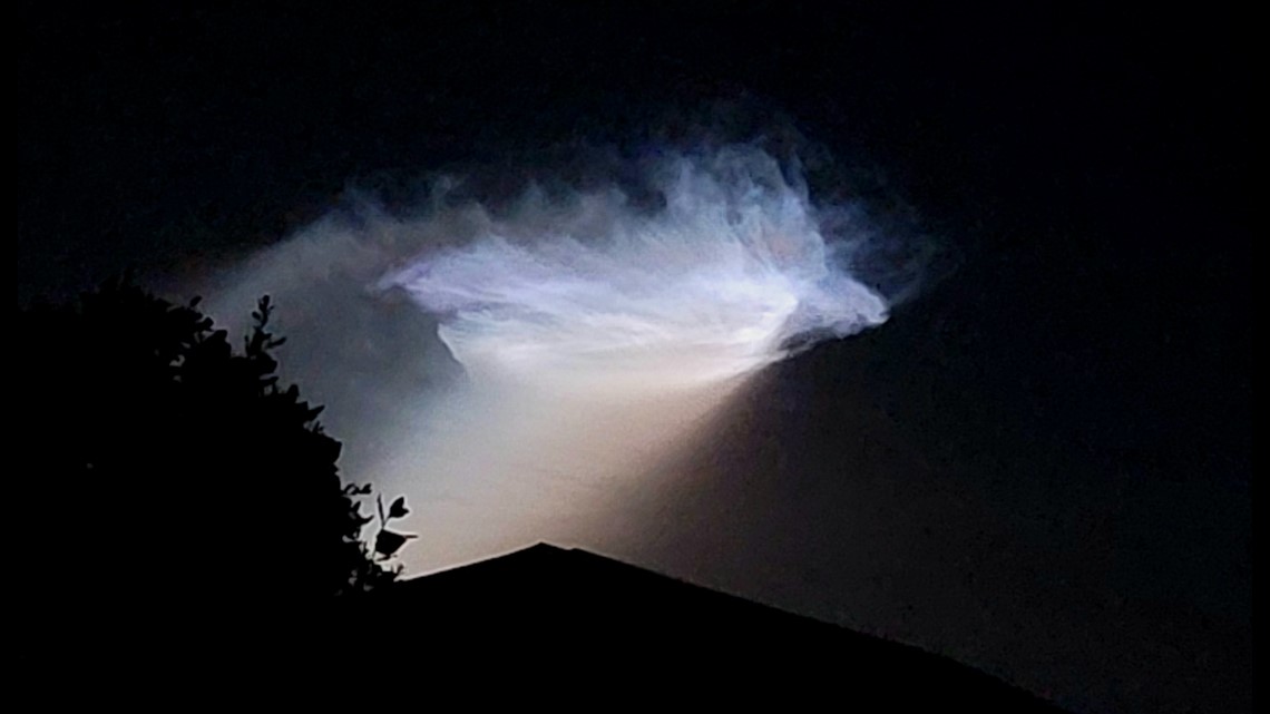 Space jellyfish: Noctilucent cloud forms after SpaceX launch | wtsp.com