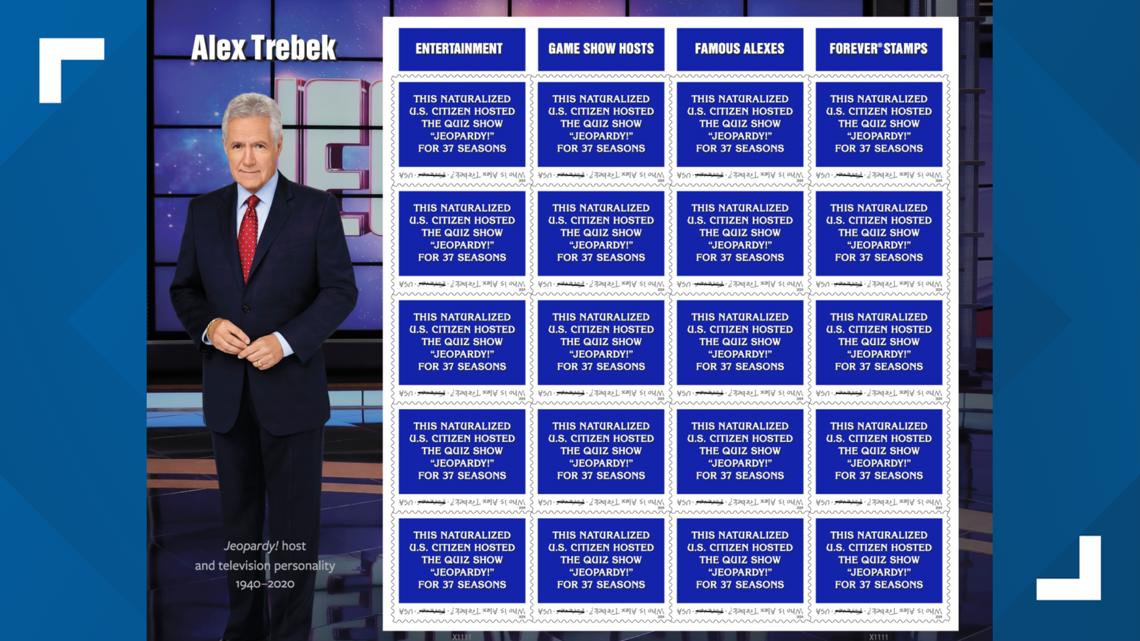 USPS honors Alex Trebek with Forever stamp | wtsp.com