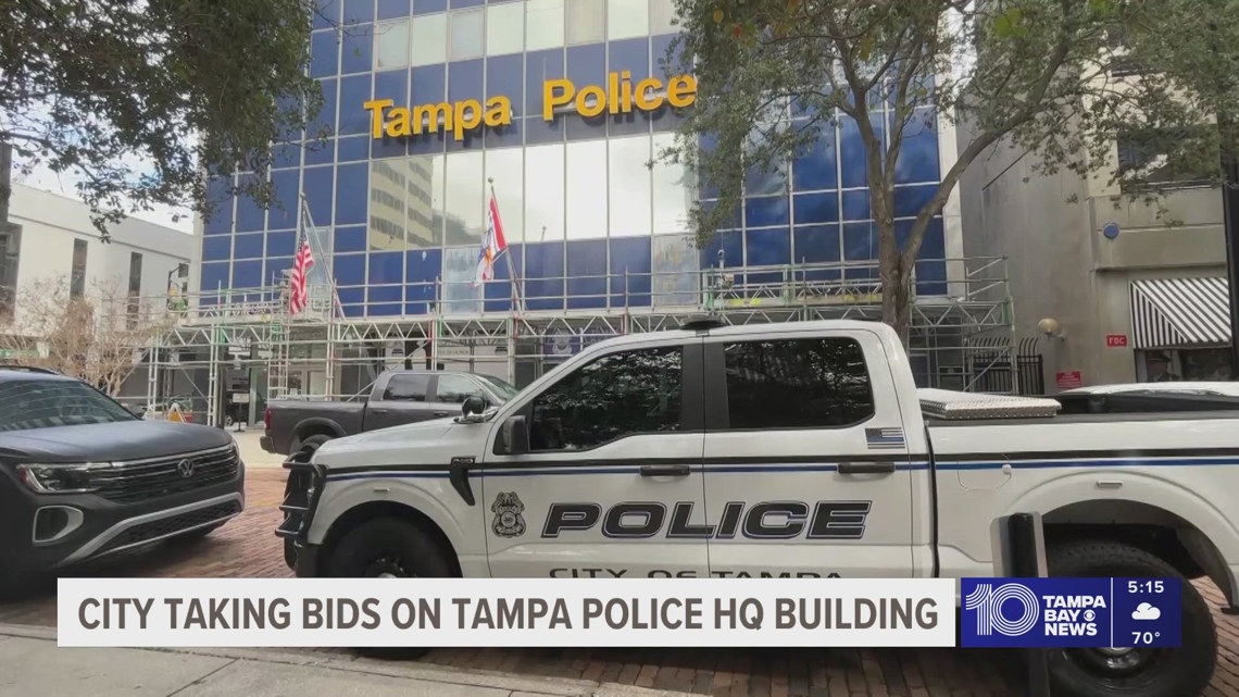 Tampa puts 'Big Blue' police headquarters up for sale, raising council ...
