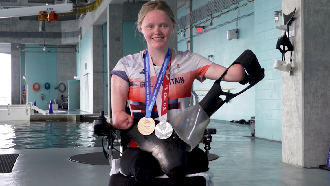 Paralympic quadruple amputee visits CMA, honors Winter | wtsp.com