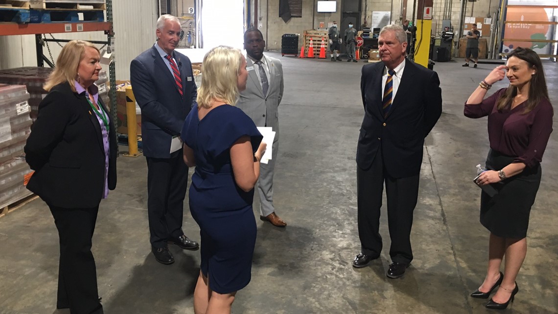 USDA Secretary visits Feeding Tampa Bay amid rising food prices | wtsp.com