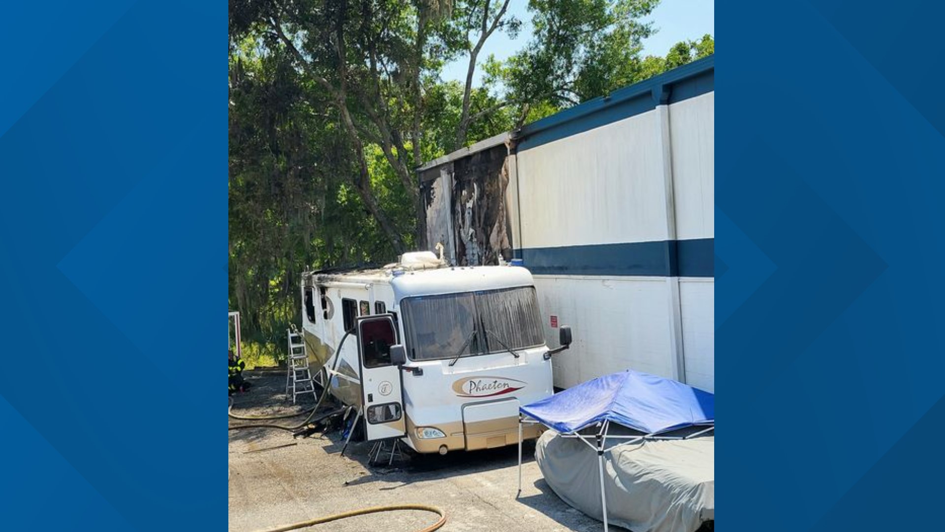 Firefighters respond to RV fire in Riverview | wtsp.com