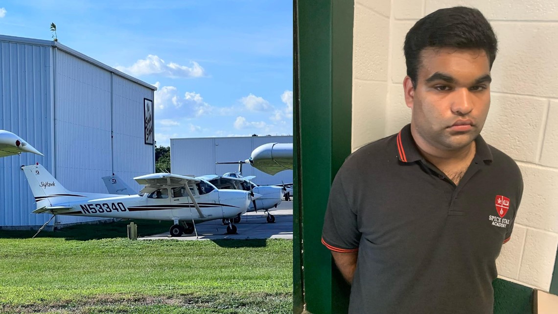 Florida flight student vandalizes planes after he can't fly solo | wtsp.com