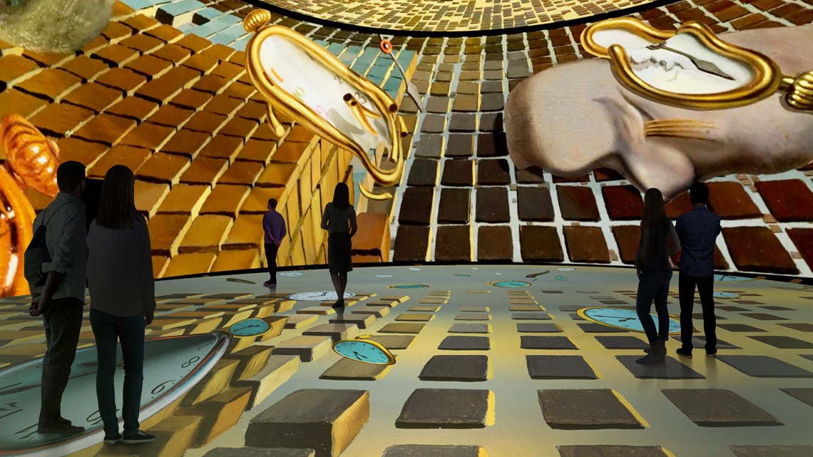 Dali Alive 360° dome opens Aug. 3 at the Dali Museum in St. Pete | wtsp.com