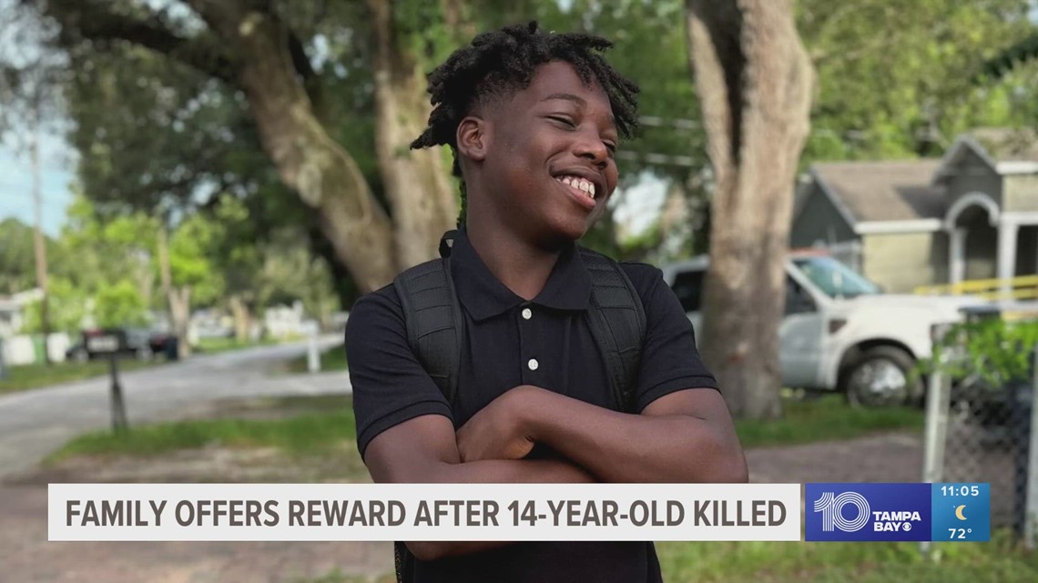 'I feel cheated': Family of murdered 14-year-old Tampa boy speaks out ...