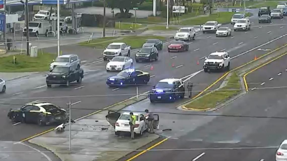 Crash with patrol car causing delays on US 19 | wtsp.com