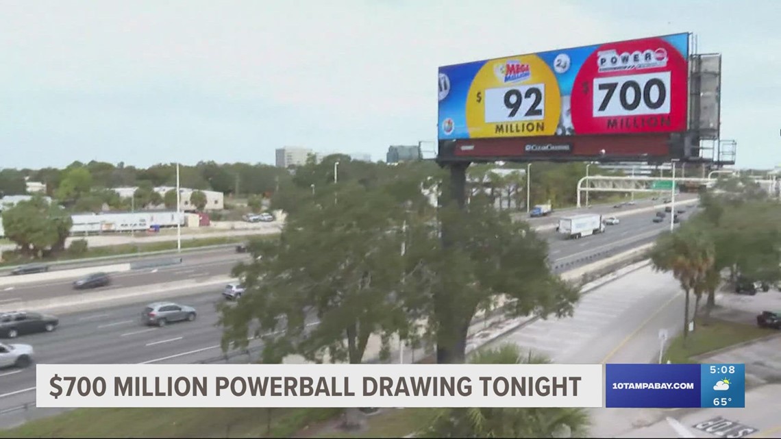Powerball: $700 million drawing happening Wednesday night | wtsp.com