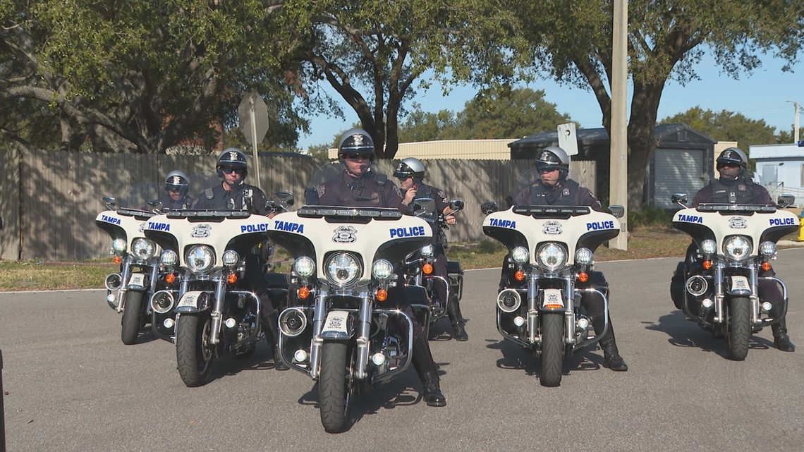 Tampa Police's motor unit gears up for Gasparilla parade | wtsp.com