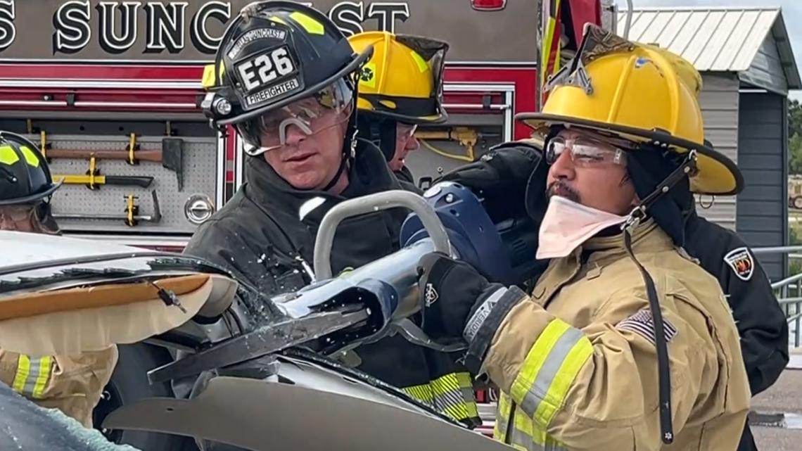 Local leaders experience day in firefighters' boots as part of hands-on ...