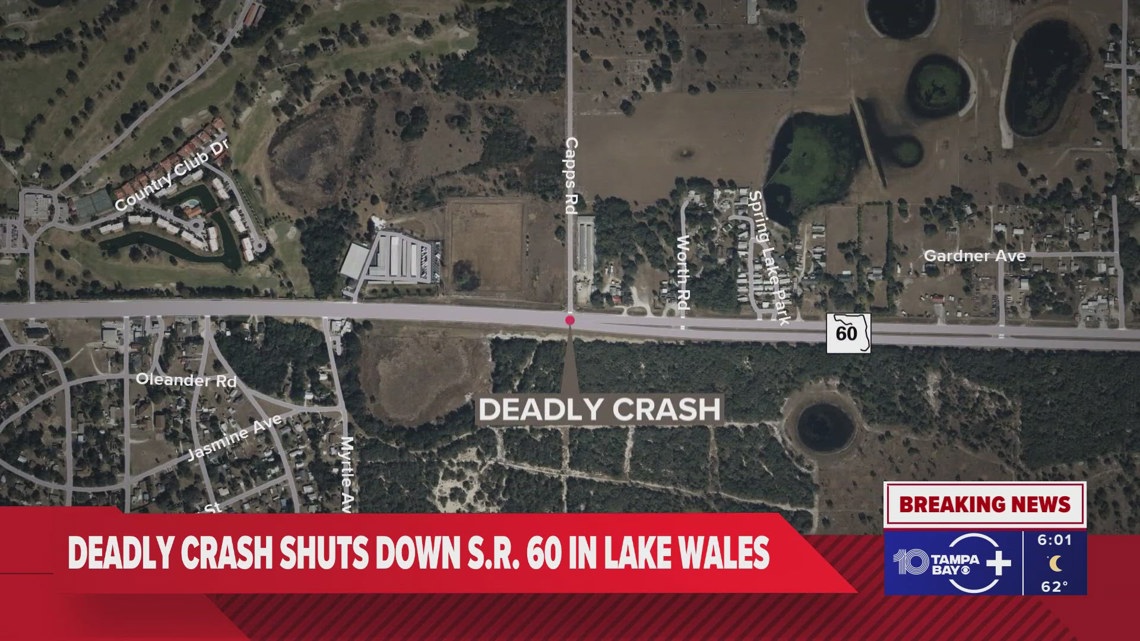Crash with 'multiple victims' shuts down part of SR 60 in Lake Wales ...