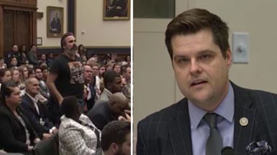 U.S. Rep. Matt Gaetz tries to have Parkland dad Manuel Oliver removed ...