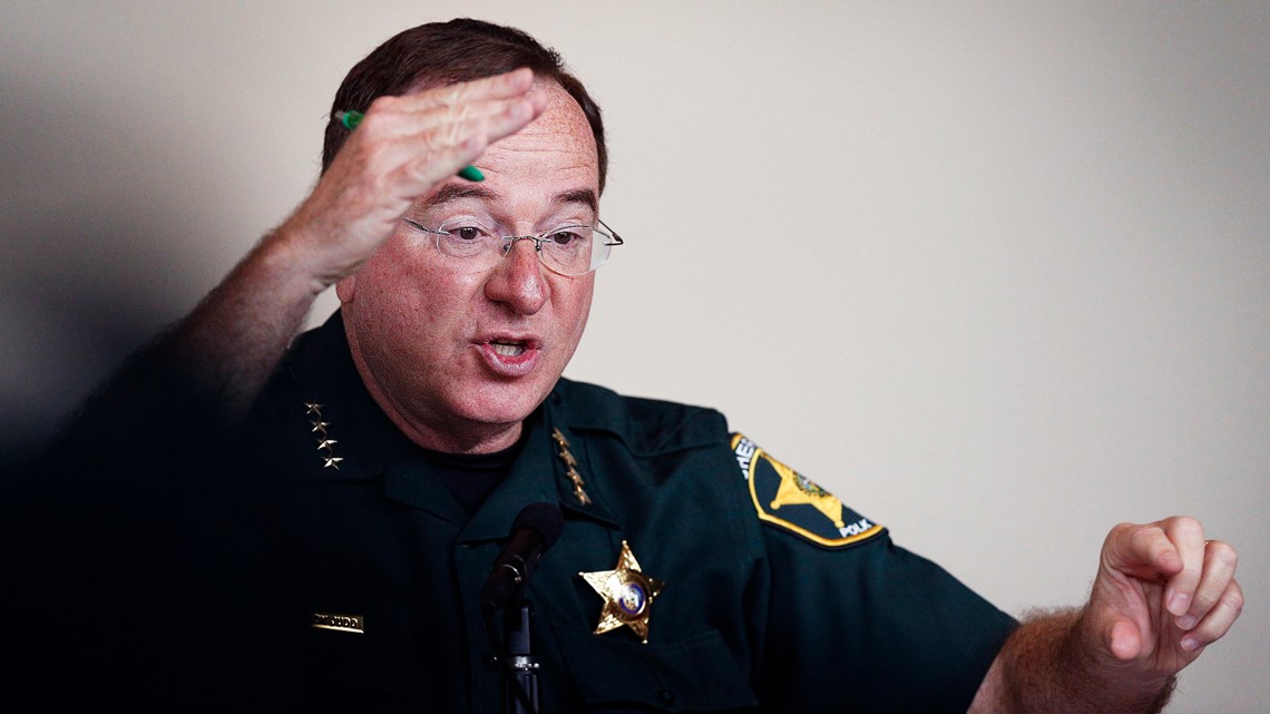 Polk County Sheriff Grady Judd sworn in for historic 5th term | wtsp.com