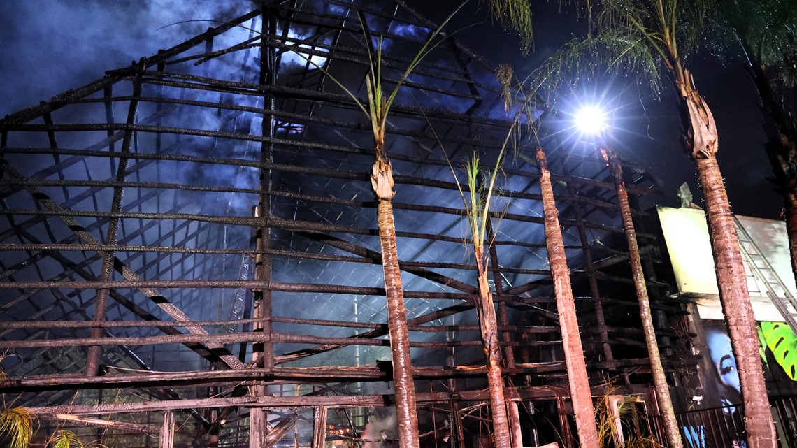 Fire at tiki hunt connected to Tampa restaurant | wtsp.com