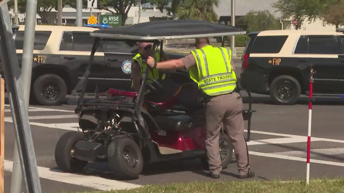 Woman dies in golf cart crash in Sun City Center | wtsp.com