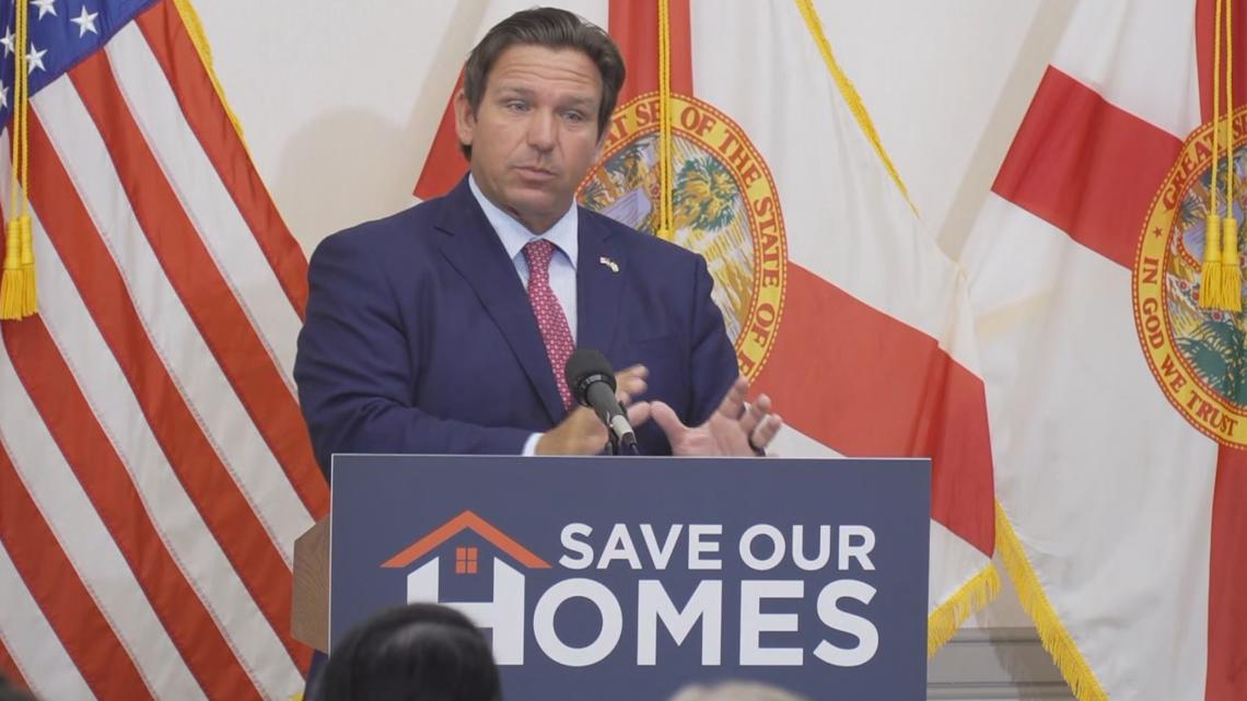 DeSantis announces special session aimed at getting property tax ...