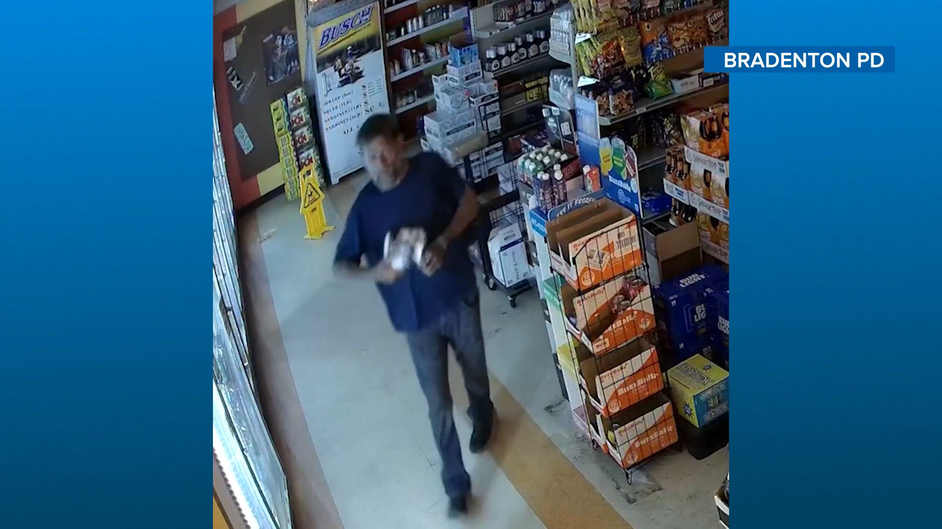 Bradenton Police arrest a man after stealing cigarettes, beer, and ...