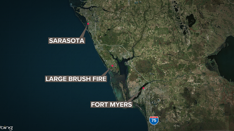 Brush fire in Charlotte County, Florida forces evacuations | wtsp.com