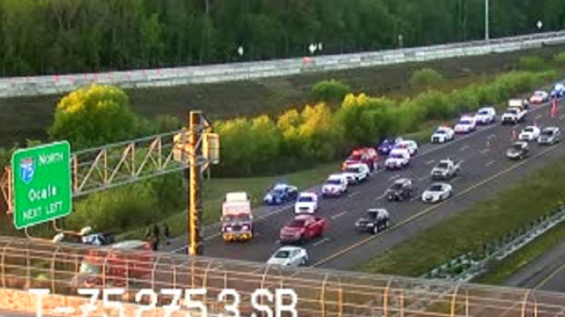 Tampa police cruiser involved in I-75 crash: FHP | wtsp.com