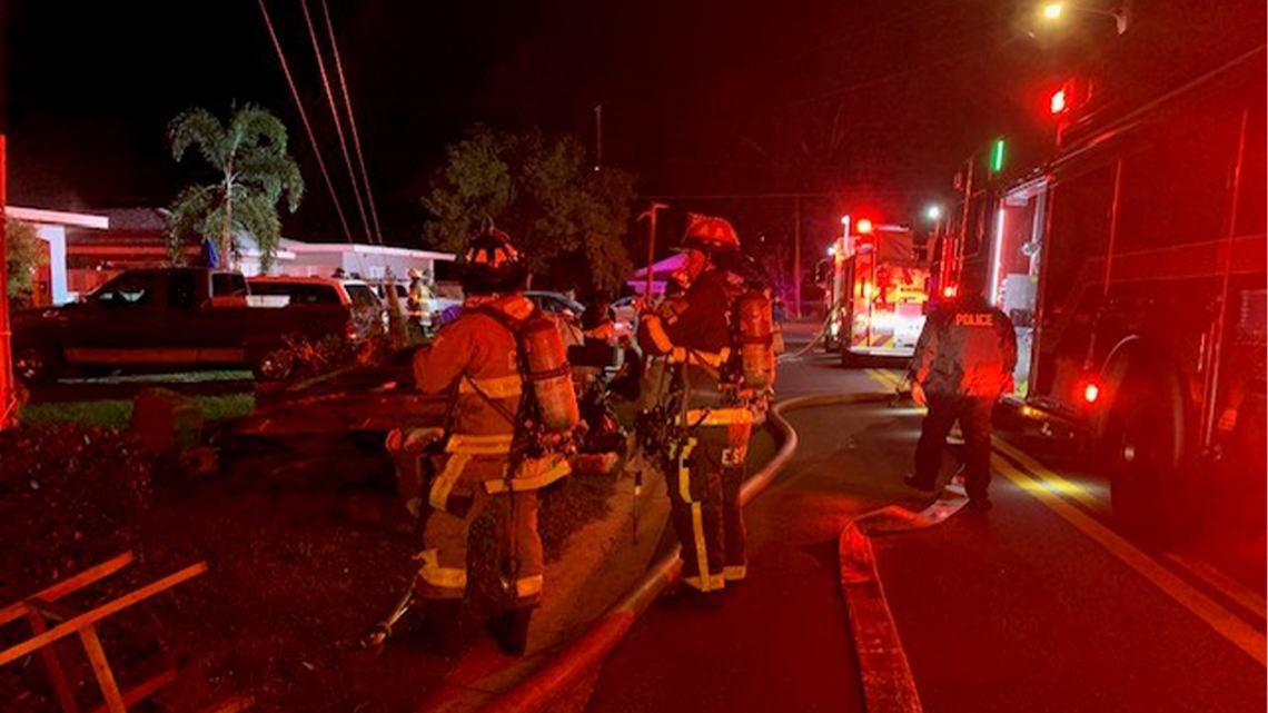 6 people displaced after Winter Haven house fire | wtsp.com