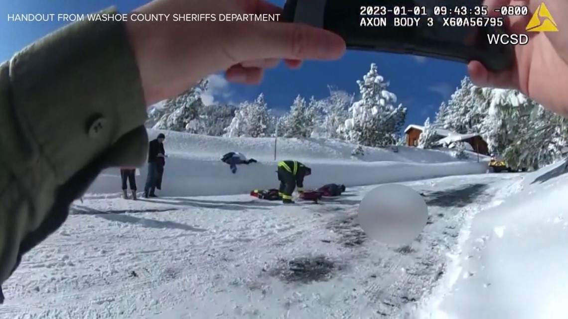 Body camera footage shows Jeremy Renner's snow plow accident scene ...