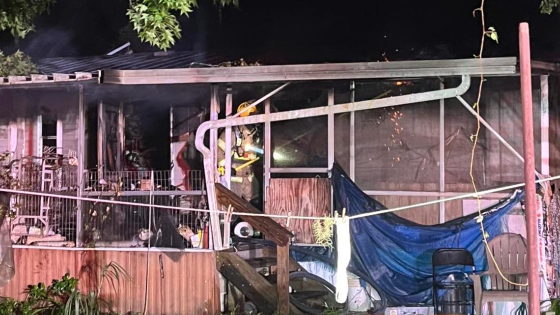 Hernando firefighter hospitalized after putting out fire | wtsp.com