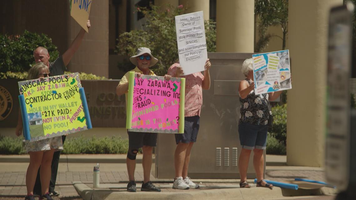 Florida pool contractor gives up license following 30 unfinished cases ...