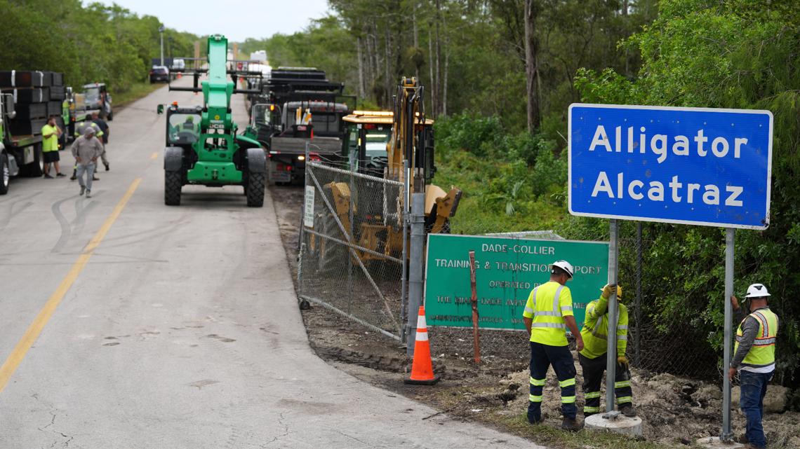 Florida must stop expanding Alligator Alcatraz immigration center ...