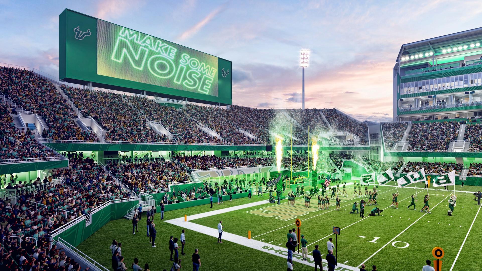 USF's updated stadium plan received approval. Here's what that means ...