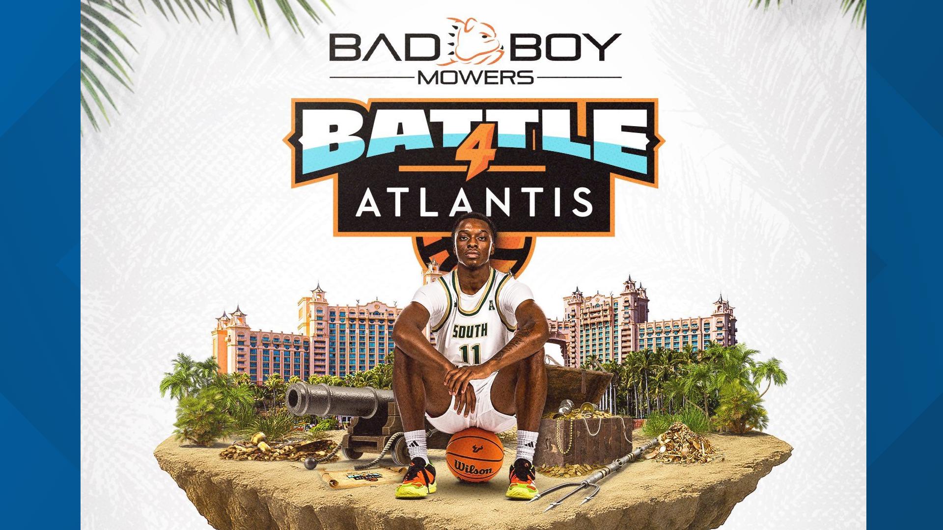 USF to play in Battle 4 Atlantis basketball tournament 2025 | wtsp.com