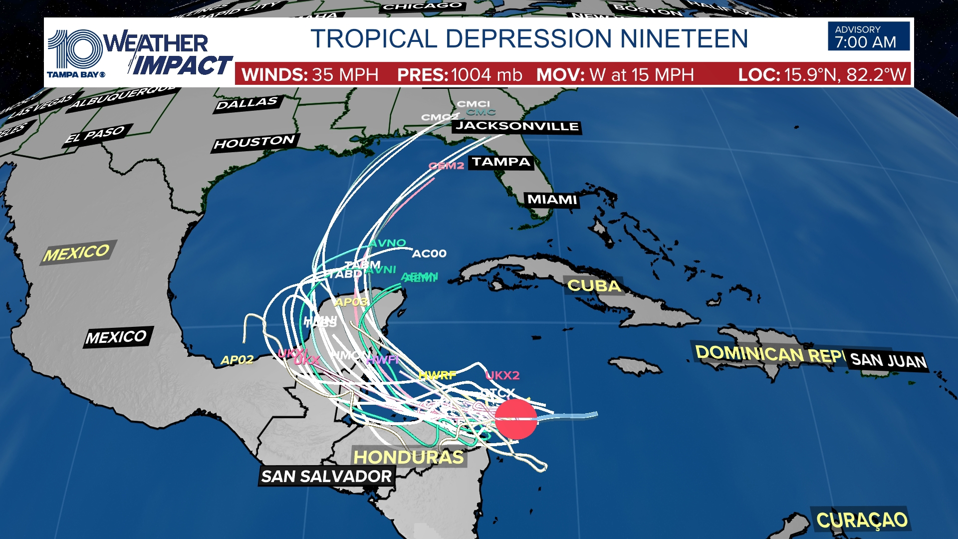 Tropical Storm Sara expected to form on Thursday | wtsp.com