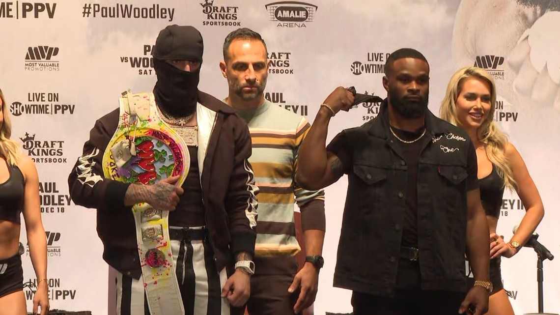 Jake Paul to reenter the ring with Tryon Woodley Saturday night | wtsp.com