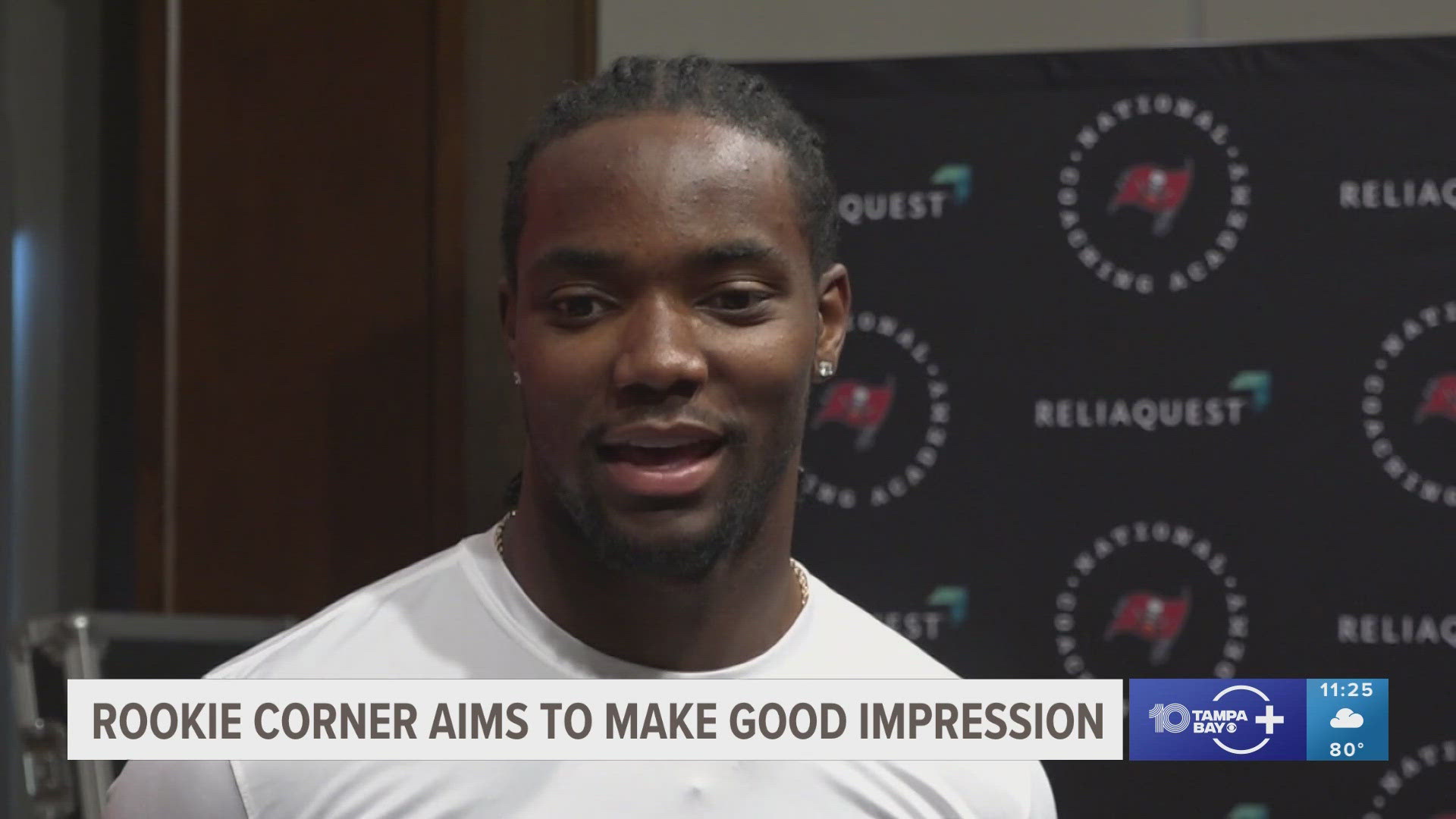 Benjamin Morrison aims to silence critics with Buccaneers debut | wtsp.com