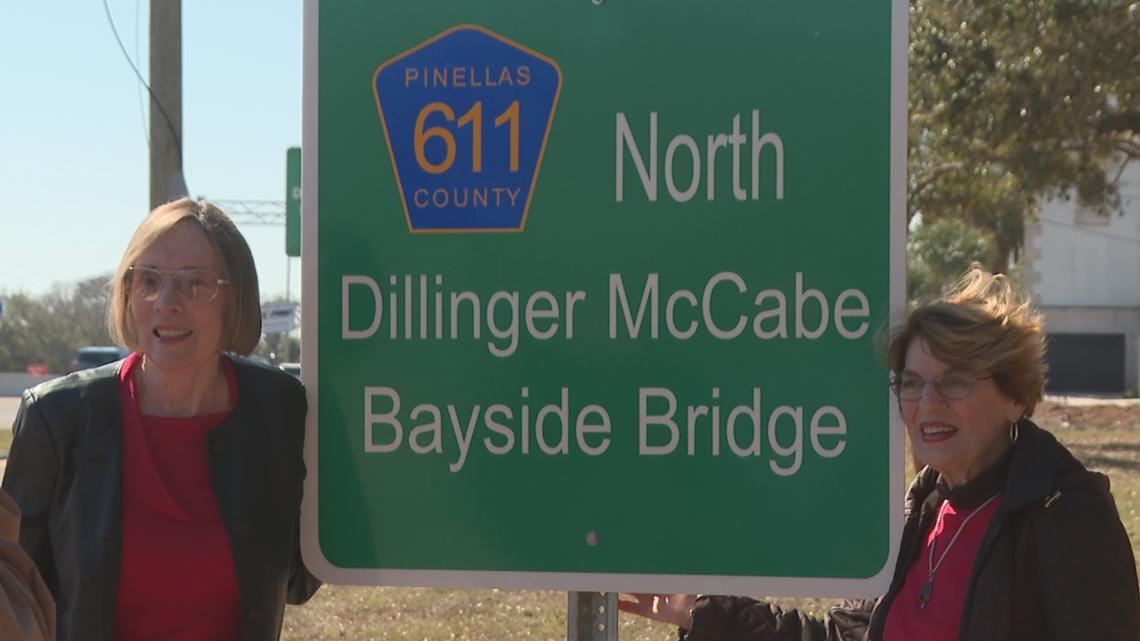Bayside Bridge new name signs unveiled in Pinellas County | wtsp.com