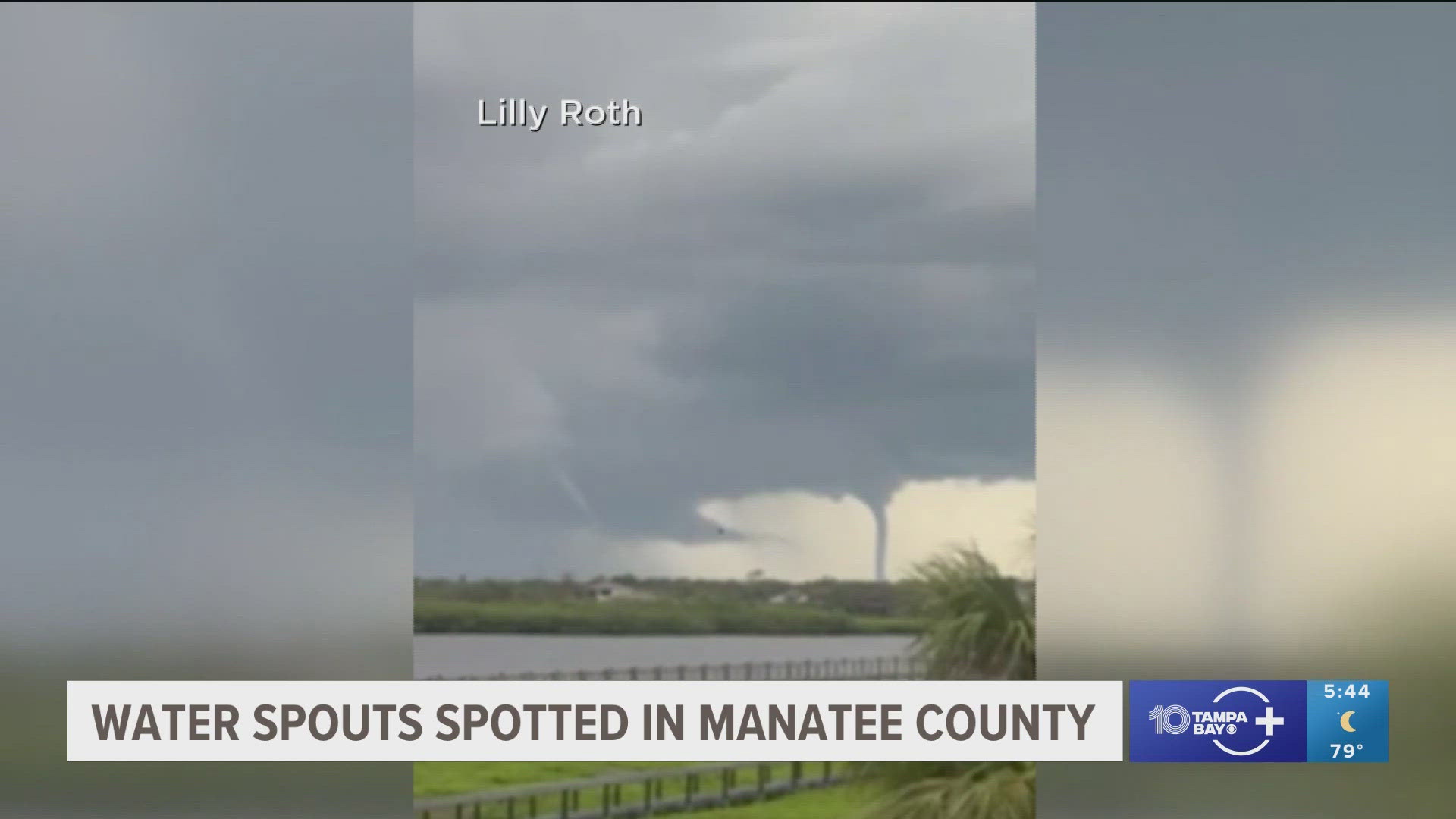 Waterspouts spotted in Manatee County, Florida | wtsp.com