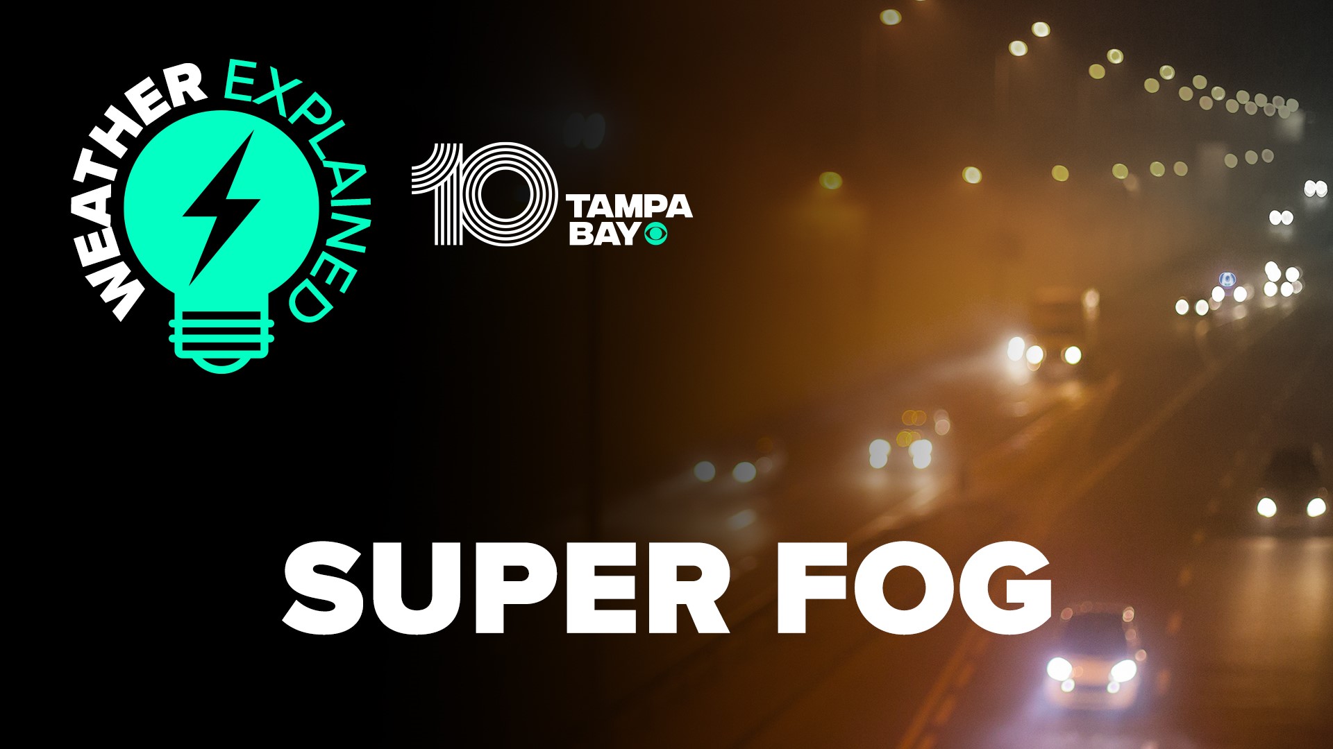 It's not just regular fog, it's 'super fog' | wtsp.com