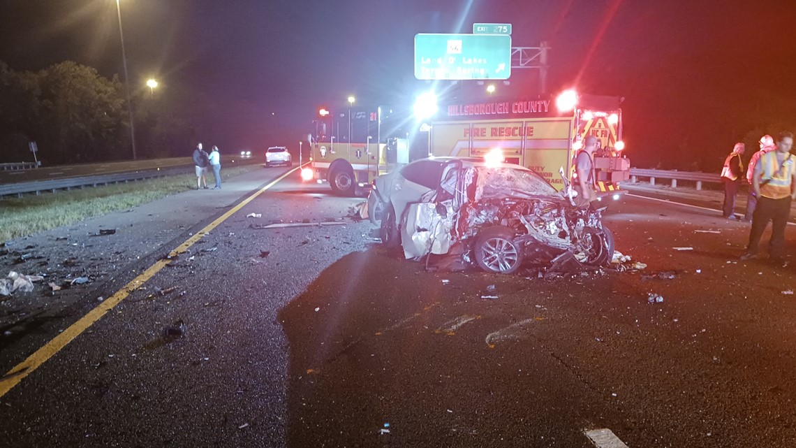 Wrong-way crash on I-75 likely caused by impaired driver: FHP | wtsp.com