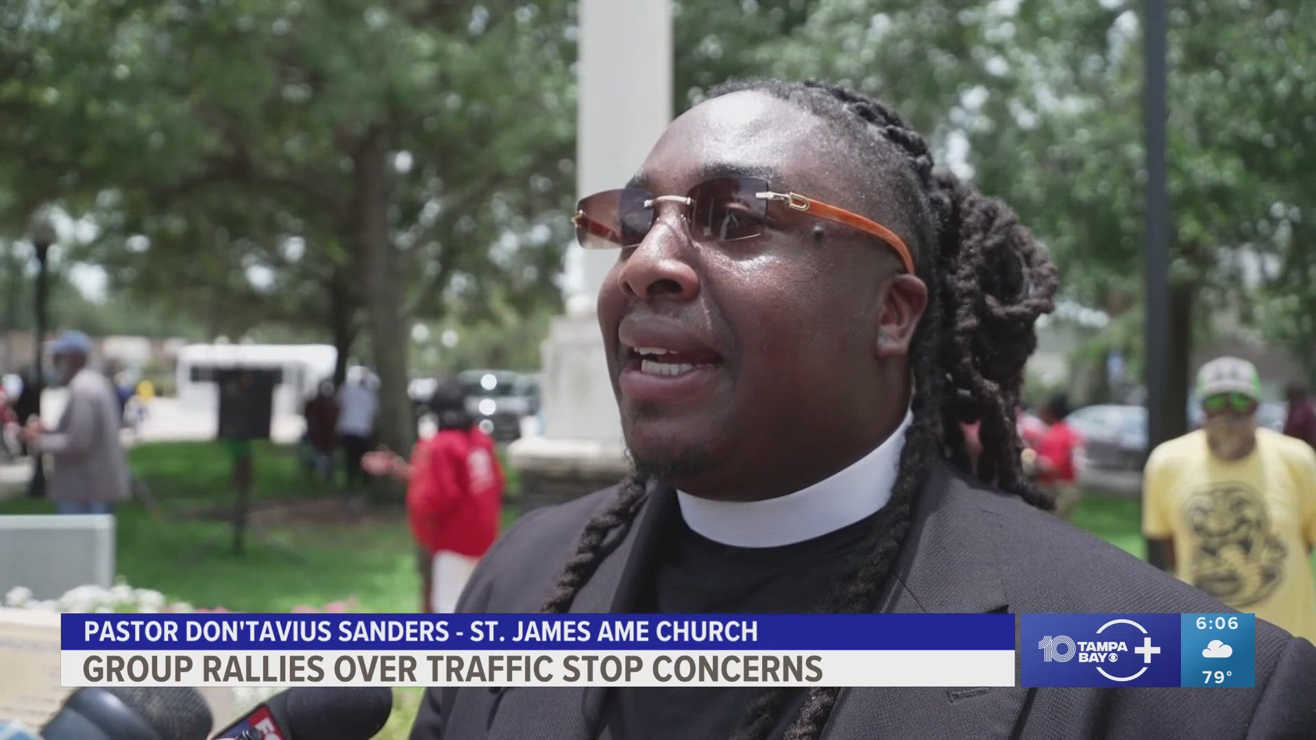 Bartow Clergy protest police stop of local pastor, chief responds with ...