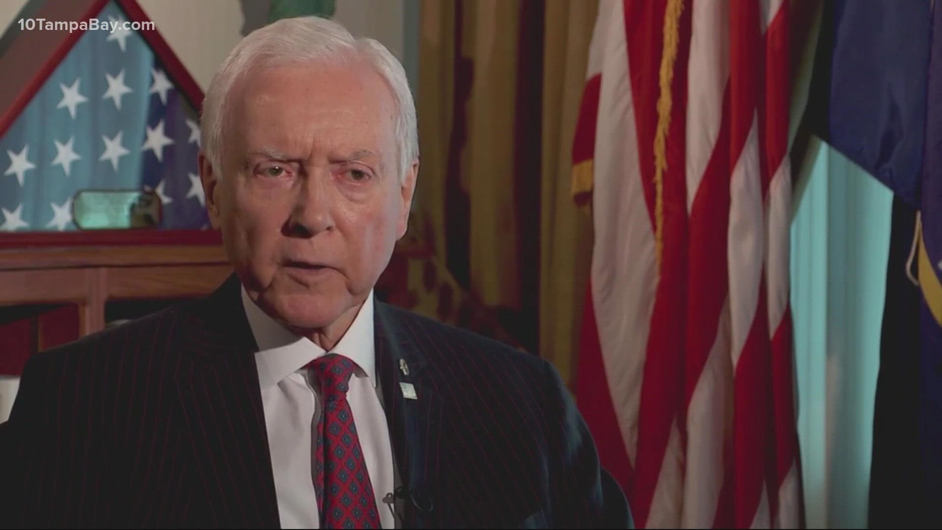 Utah Senator Orrin Hatch dies at age 88 | wtsp.com