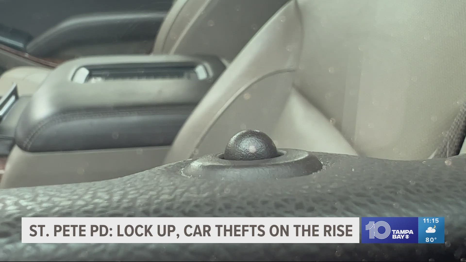 St. Petersburg police reminds drivers to lock up cars amid thefts ...