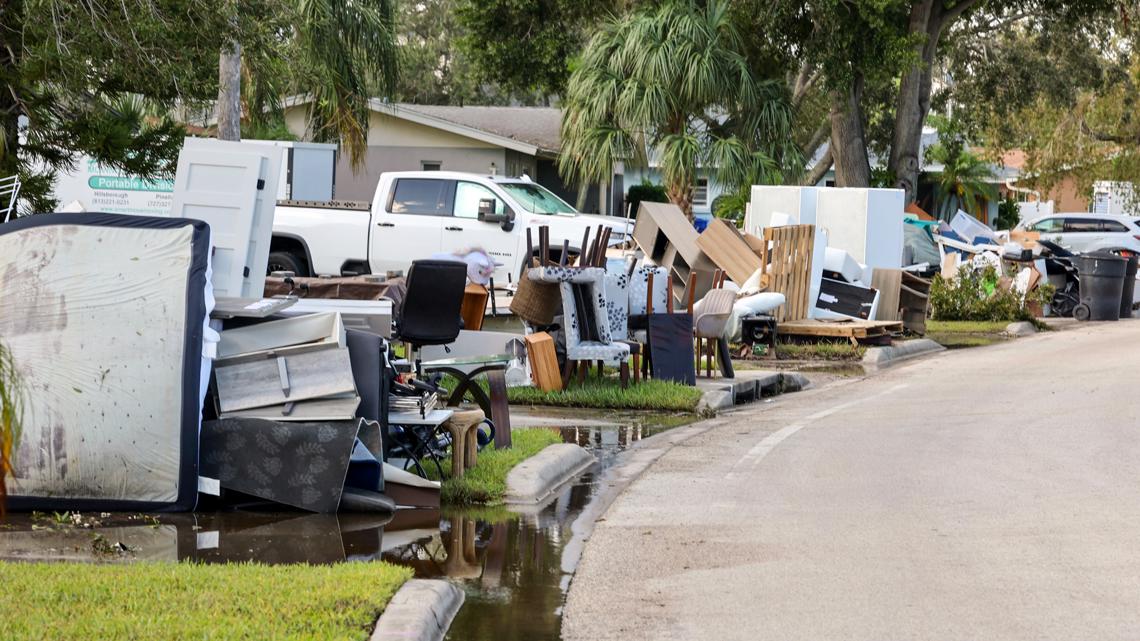Debris removal in Tampa Bay after Hurricane Helene | wtsp.com