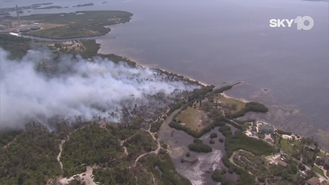 Following a 'very dry' rainy season, Tampa Bay areas have issued burn ...