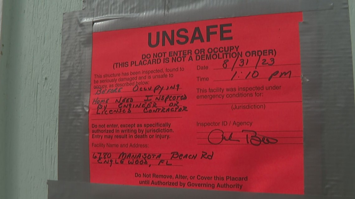 Sarasota County officials continue to assess storm surge damage | wtsp.com