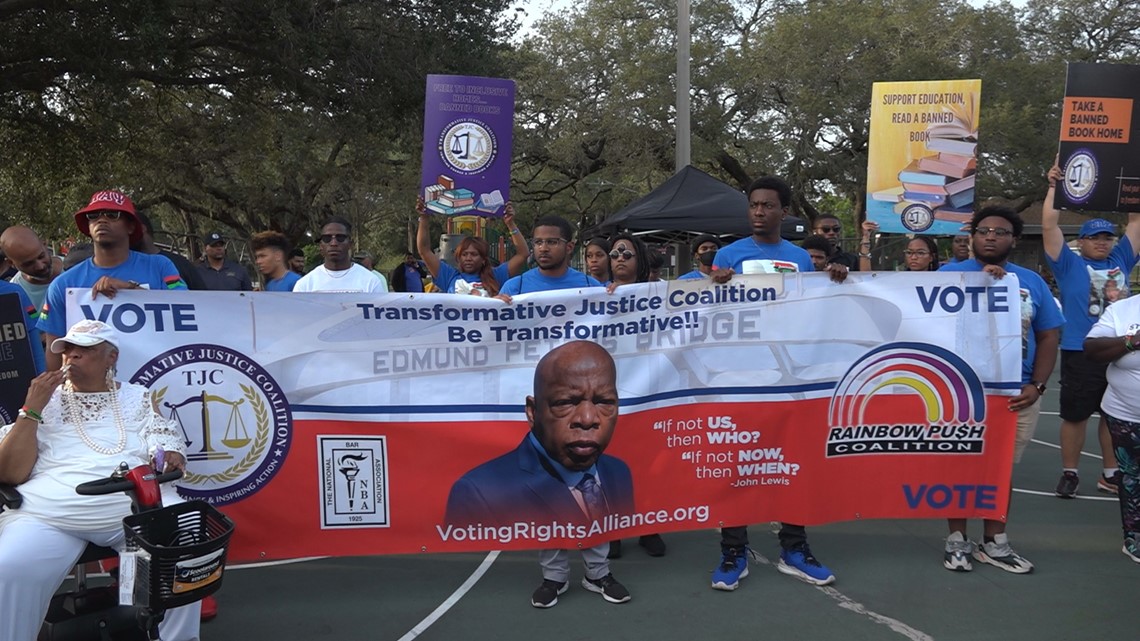 NAACP rolling protest urges Florida voters to 'stay woke, vote' | wtsp.com