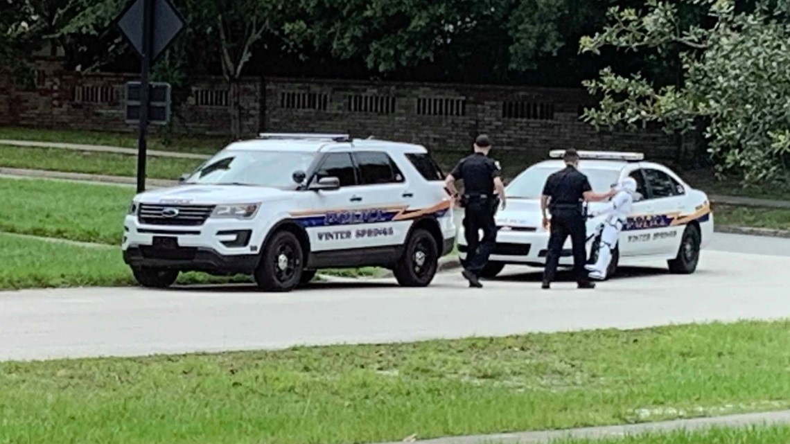 Winter Springs police take stormtrooper into custody | wtsp.com